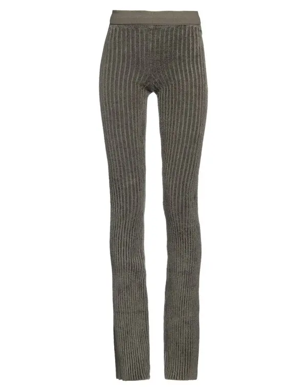 ANDREĀDAMO Flared Knit Pants - Green