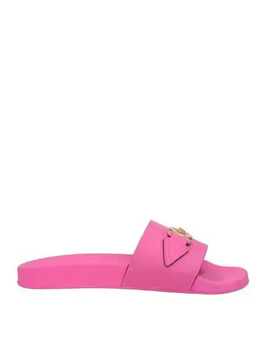 Versace Calfskin Sandals - Magenta