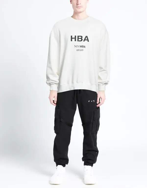 HOOD BY AIR Cotton Blend Sweatshirt - White