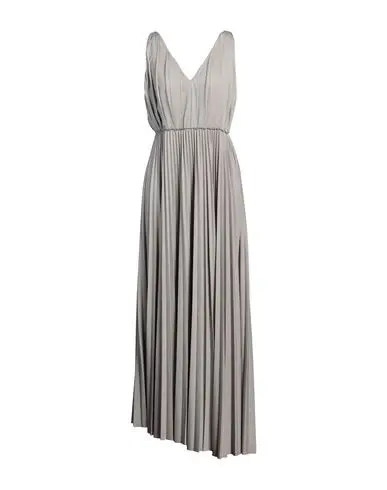 Fabiana Filippi Maxi Dress With Metal Applications - Light Grey