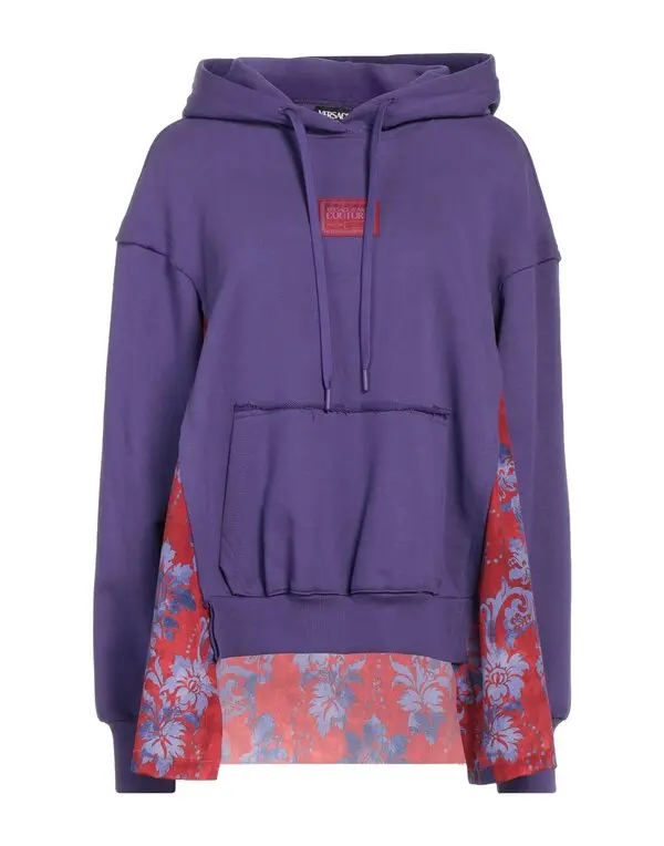 Versace French Terry Hoodie - Purple