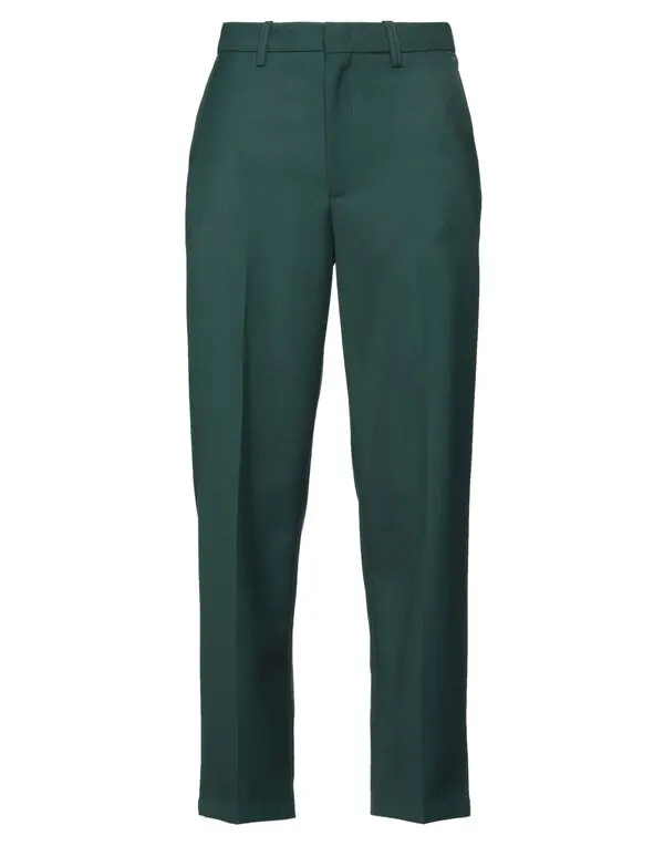DEPARTMENT 5 Tailored Gabardine Straight Leg Pants - Green