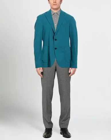 MANUEL RITZ Single-breasted Blazer - Green