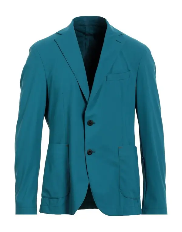 MANUEL RITZ Single-breasted Blazer - Green