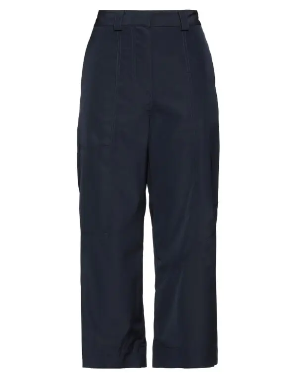 JW Anderson Wide Leg Tailored Pants - Navy Blue