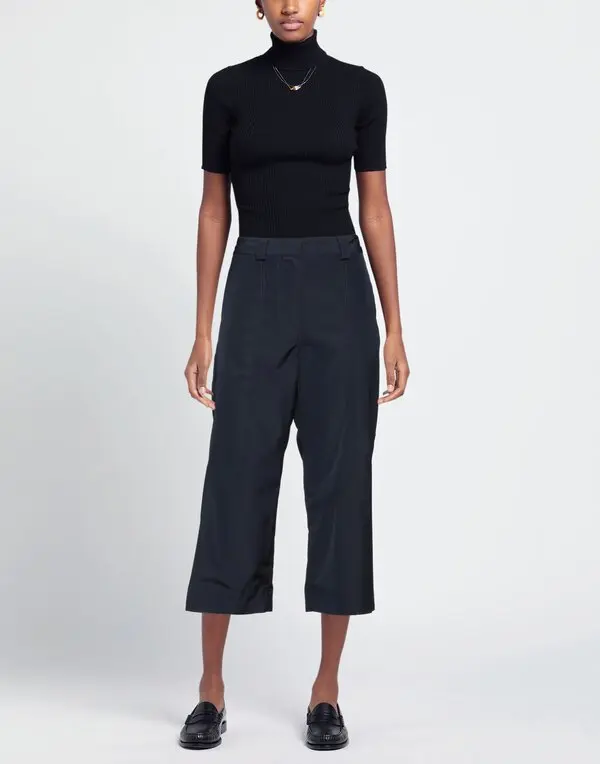 JW Anderson Wide Leg Tailored Pants - Navy Blue