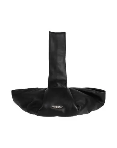 AMBUSH Lambskin Handbag - Black