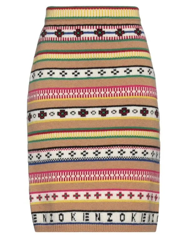 Kenzo Knitted Pencil Midi Skirt