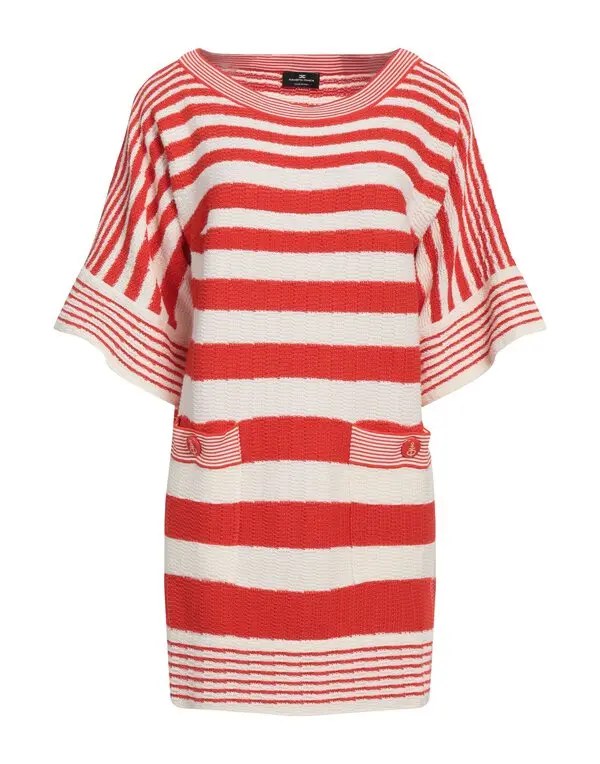 Elisabetta Franchi Mini Dress Size Cotton, Viscose