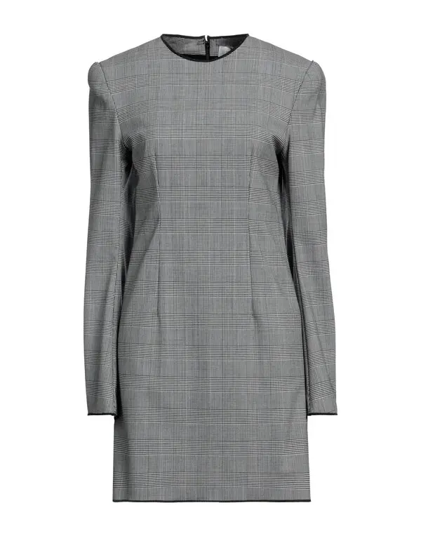 Sportmax Mini Dress In Glen Plaid