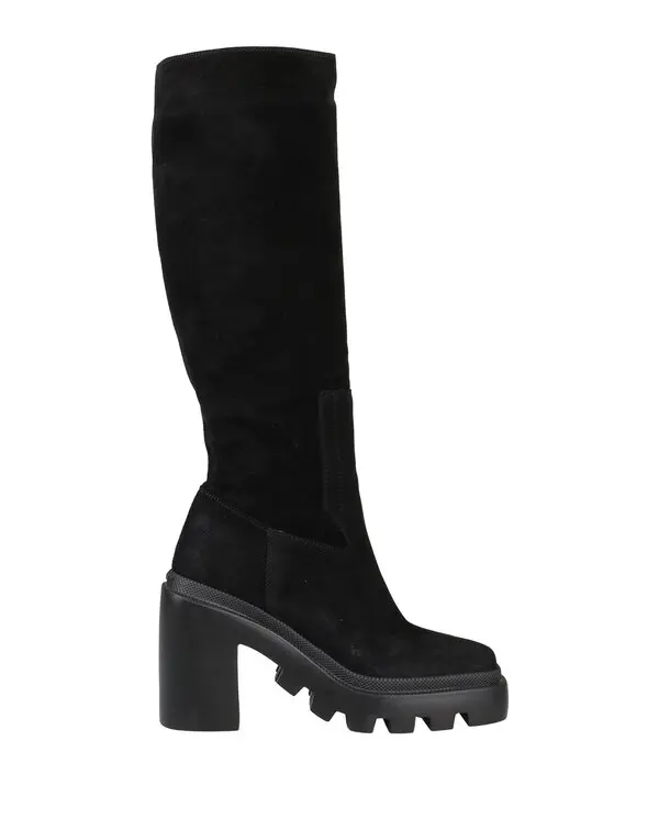 VIC MATIE Leather Boots - Black