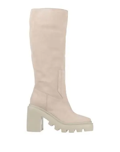 VIC MATIE Leather Chunky Boots - White