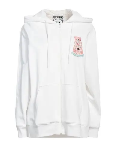 Moschino Fleece Sweatshirt - White