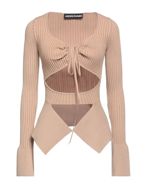 ANDREĀDAMO Knitted Sweater - Beige