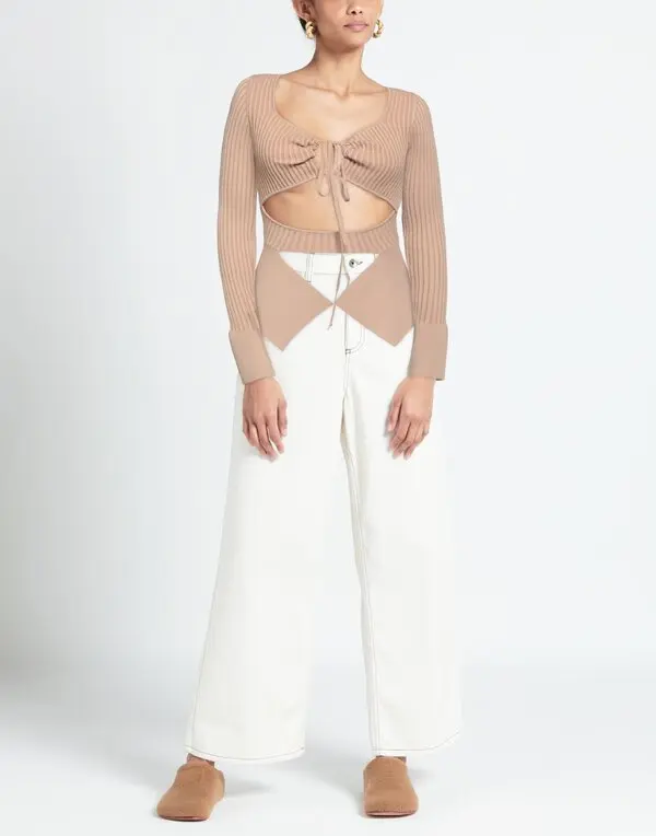 ANDREĀDAMO Knitted Sweater - Beige