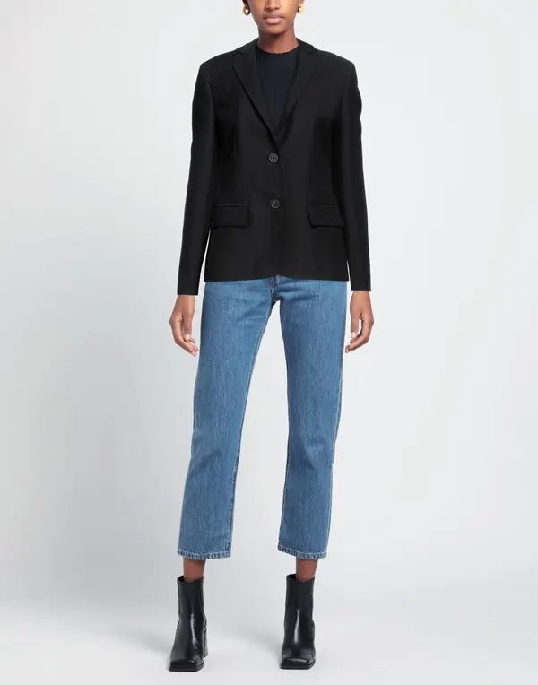 Agnona Single-breasted Flannel Blazer