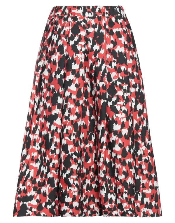 Comme Des Garçons Pleated Midi Skirt