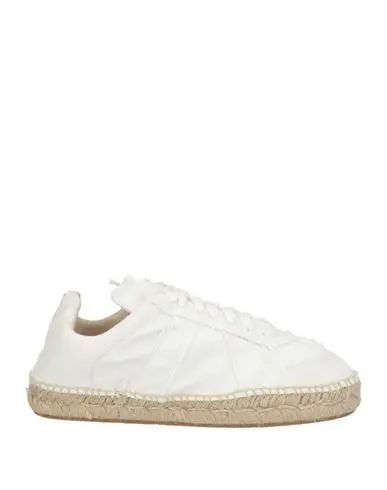 MAISON MARGIELA Textile Fiber Espadrilles - White