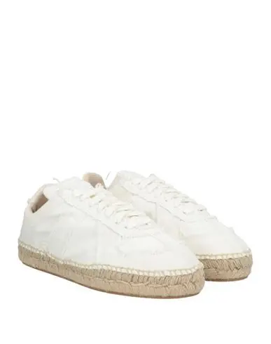 MAISON MARGIELA Textile Fiber Espadrilles - White