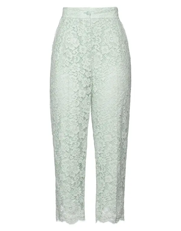 Dolce & Gabbana Tapered Lace Pants - Green