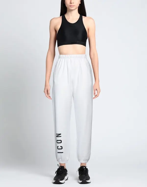 Dsquared2 Icon Cotton Track Pants - White