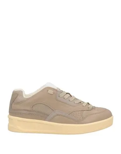 JIL SANDER Sneakers Emerald Size Leather, Textile Fibers