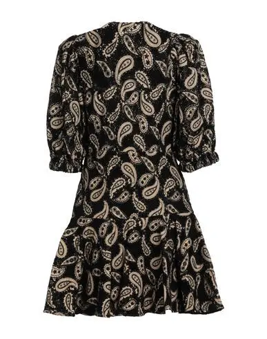 Sandro Mini Dress Cotton Paisley-print