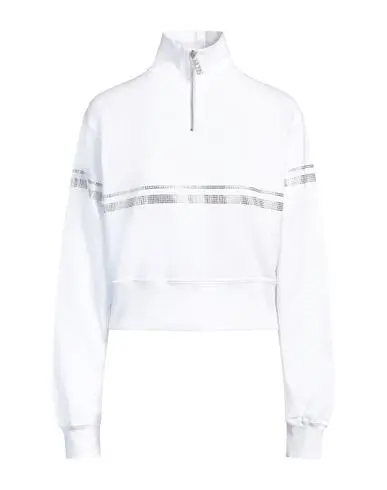 Gcds Cotton French Terry Sweatshirt - White