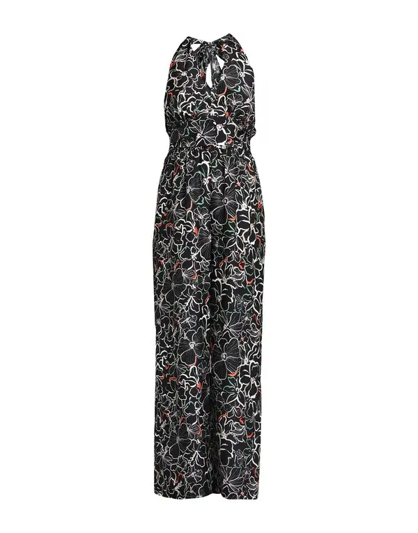 ATTIC AND BARN Floral Print Jumpsuit