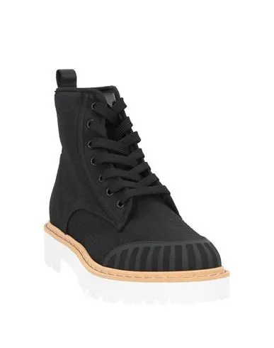 Hogan Textile Ankle Boots - Black