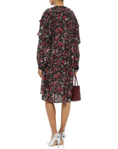 IRO PARIS Silk Midi Shirt Dress
