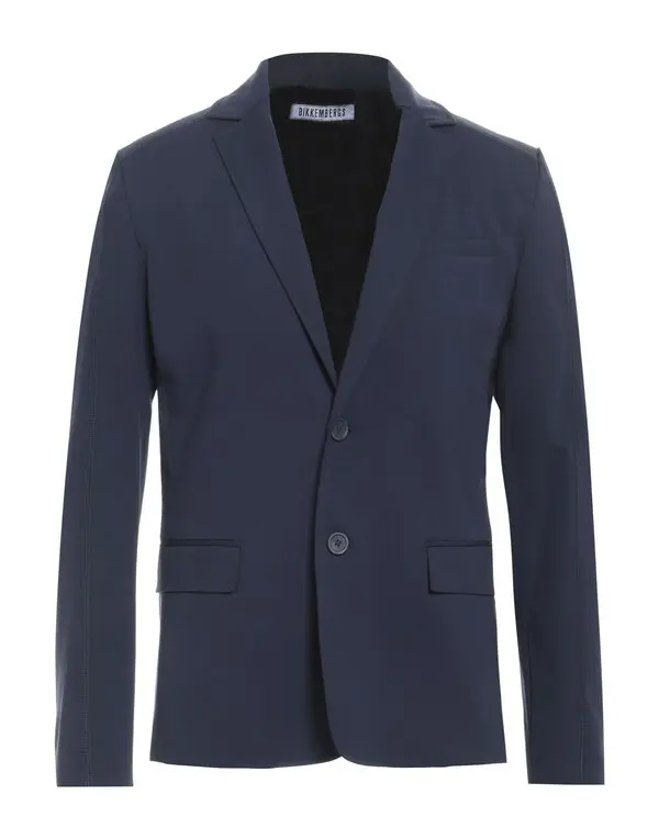 BIKKEMBERGS Jersey Blazer - Navy