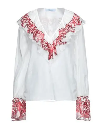 Blumarine Lace Woven Top