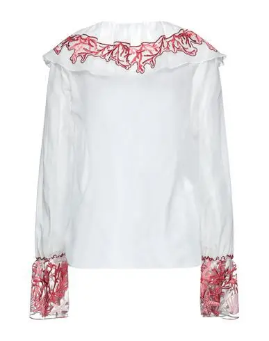 Blumarine Lace Woven Top