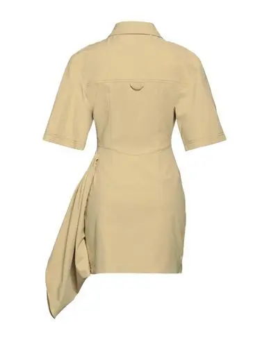 Jacquemus Le Raphia Mini Dress - Sage Green