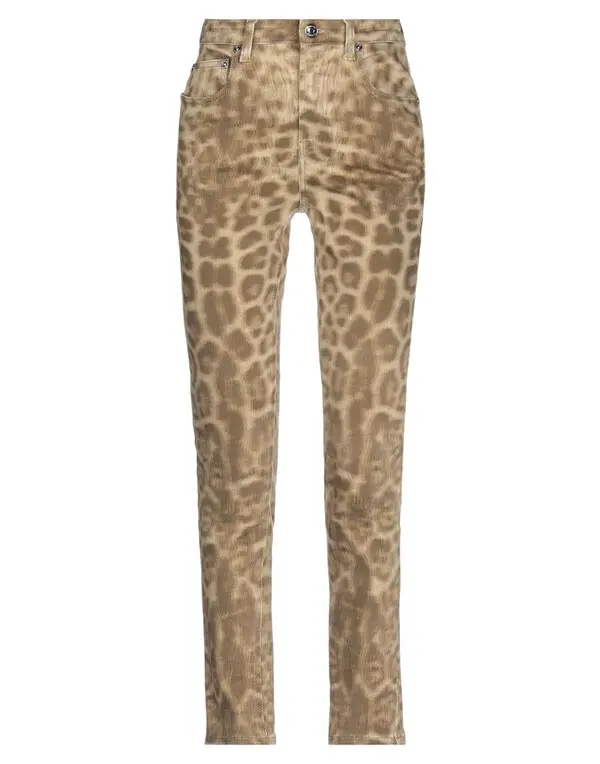 Burberry Straight-leg Jeans With Leopard Print