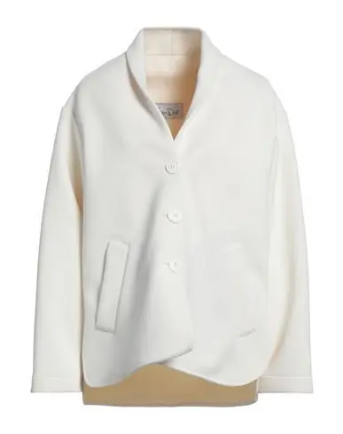 VIRNA DRÒ Single-breasted Twill Jacket - Ivory