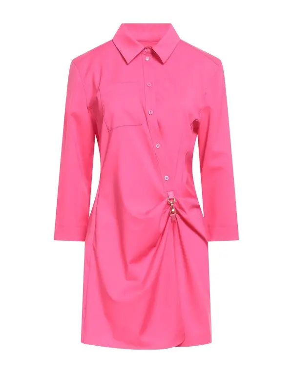 Jacquemus Shirt Fuchsia Size Virgin Wool, Elastane