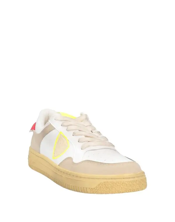 ACBC X PHILIPPE MODEL Leather Sneakers - White