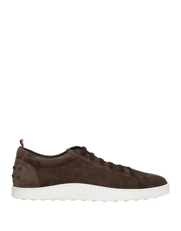 TOD'S Leather Sneakers - Brown