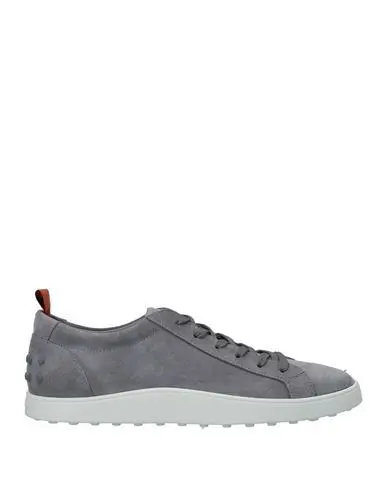 TOD'S Soft Leather Sneakers - Grey
