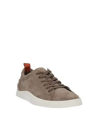 TOD'S Soft Leather Sneakers - Sage Green