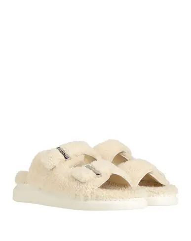 Alexander McQueen Sandals In Leather - White
