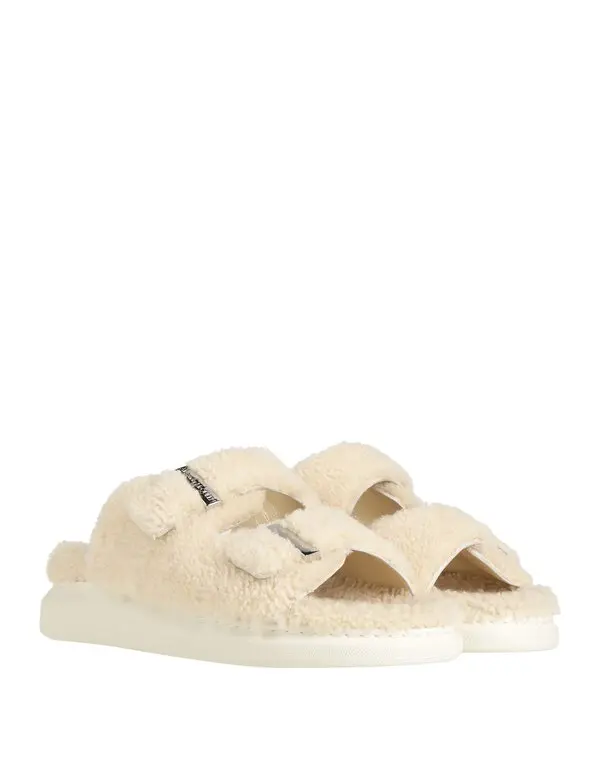 Alexander McQueen Sandals In Leather - White