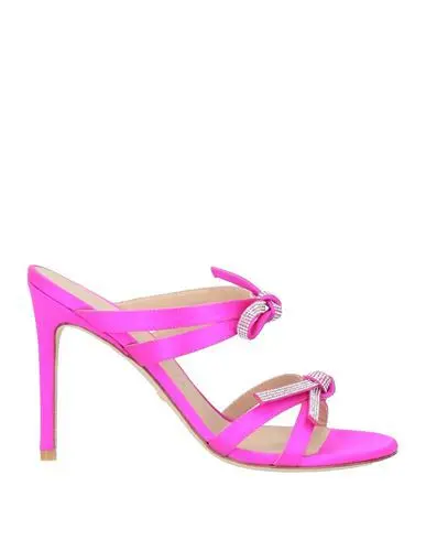 STUART WEITZMAN Textile Fiber Sandals - Pink
