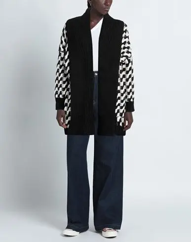 STEFANEL Knitted Two-tone Cardigan