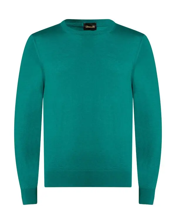 DRUMOHR Cashmere Crewneck Sweater - Green