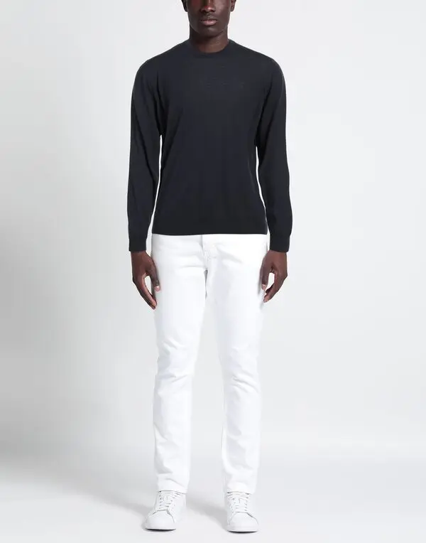 DRUMOHR Cashmere Crewneck Sweater - Navy Blue