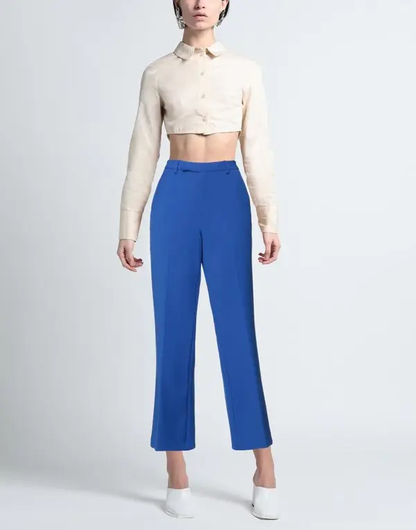SIMONA CORSELLINI Straight Leg Pants - Blue
