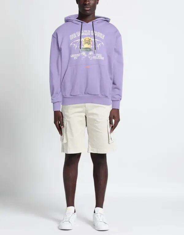 SELF MADE BY GIANFRANCO VILLEGAS Cotton Sweatshirt - Purple